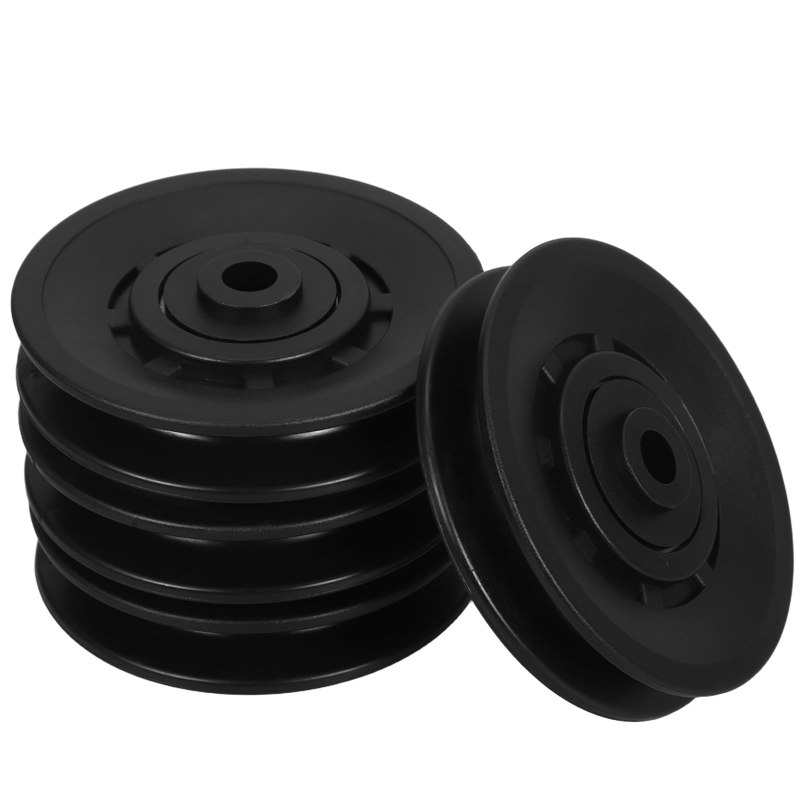 Worgeous 4 Pcs Pulley Attachments for Gym Replacement Cable Wheel ...