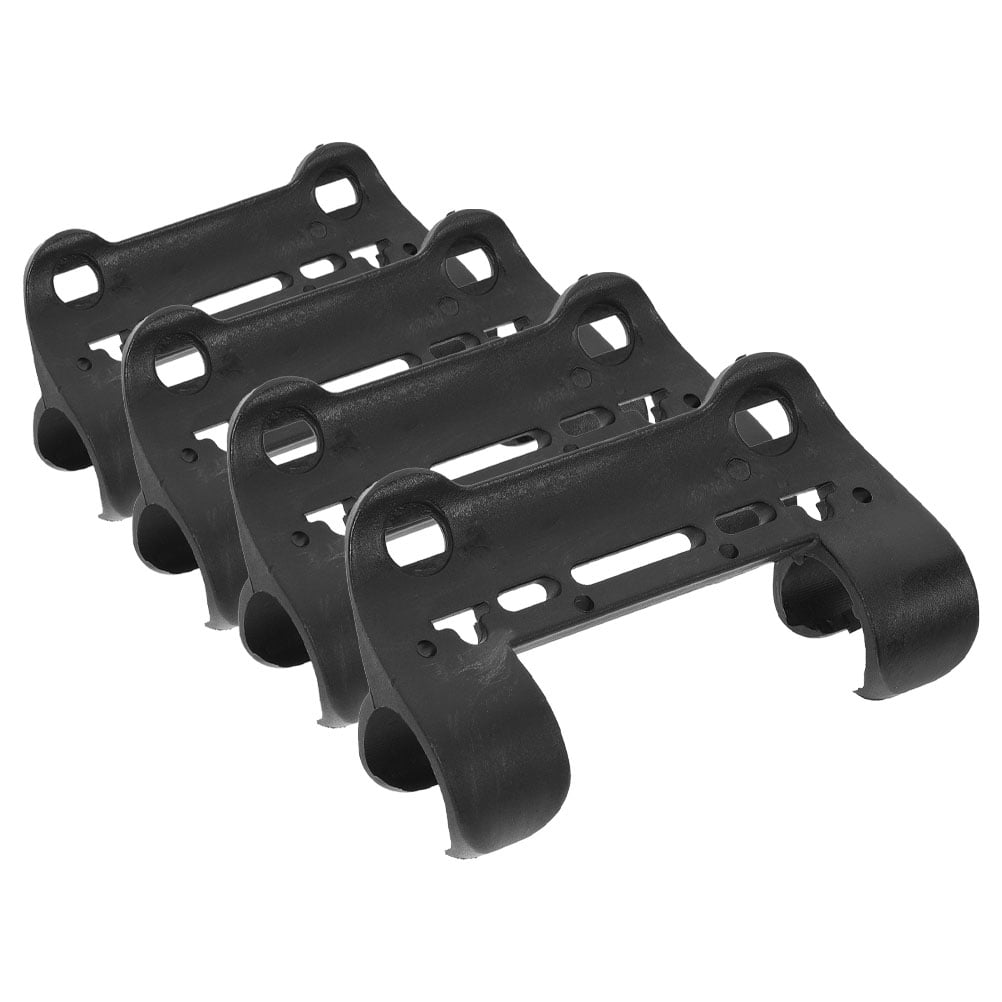 Worgeous 4 Pcs Pump Fixing Clip Gator Bike Spill Dispenser Para Black ...