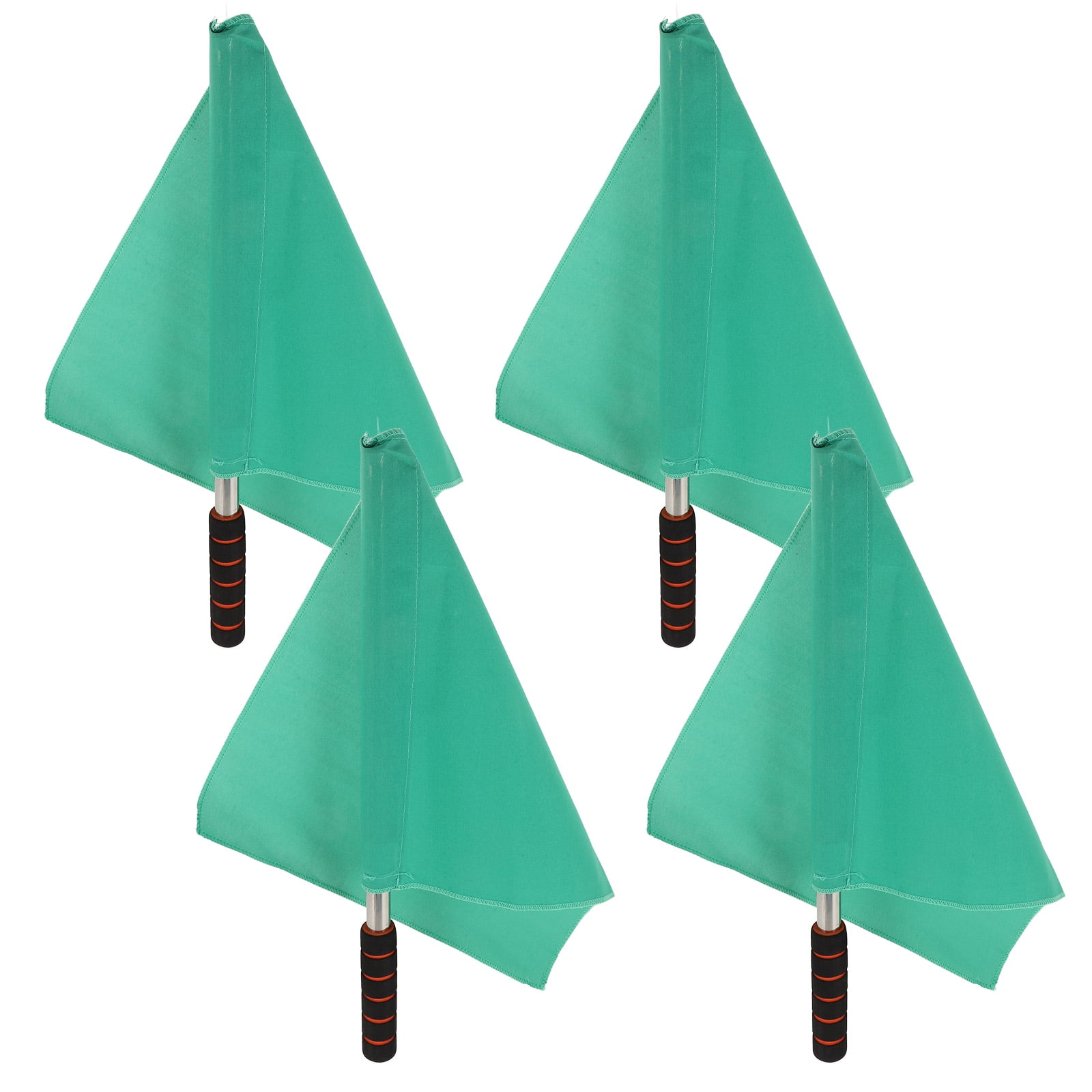 Worgeous 4 Pcs Referee Flag Signaling Flags Events Field Child Green ...