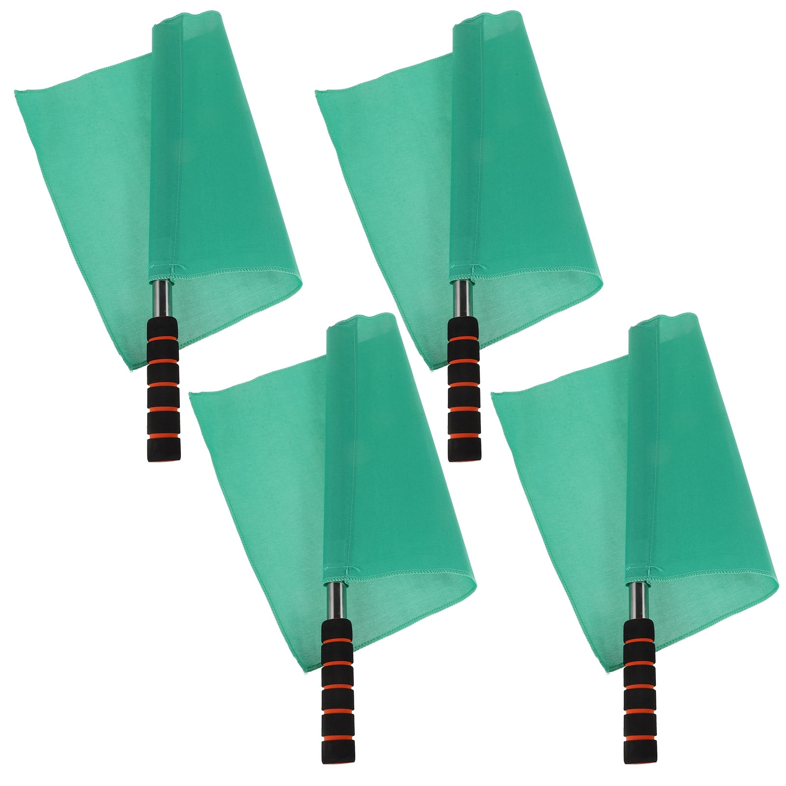 Worgeous 4 Pcs Referee Flag Umpire Events Signaling Flags Child Green ...