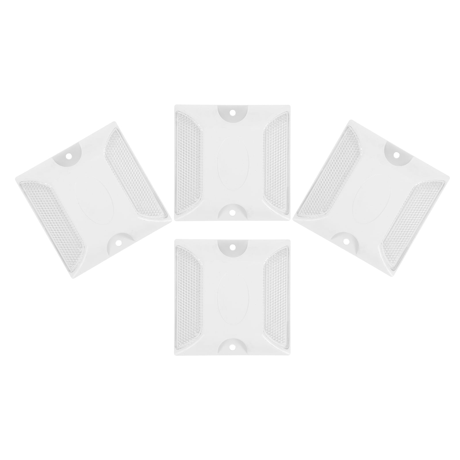 WHAMVOX Raindrops 4 Pcs Reflective Pavement Markers Sturdy Raised Road ...