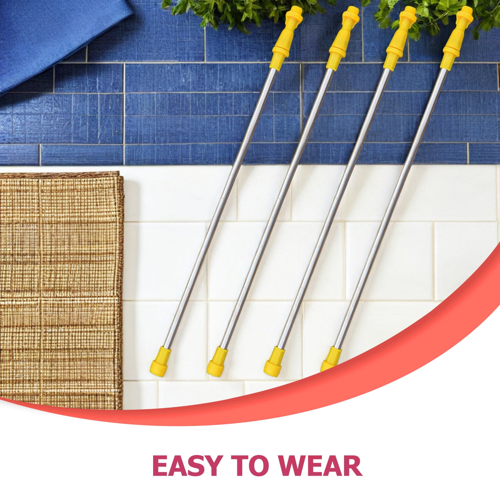 YOSADIER 4-Piece Telescopic Sprayer Pole Set for Garden Maintenance ...