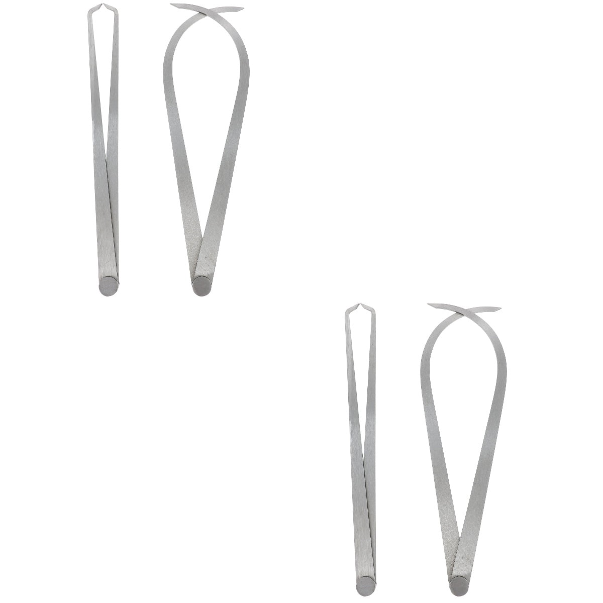 Worgeous 4 Pcs Steel Firm Joint Metal Measurement Caliper Inside ...