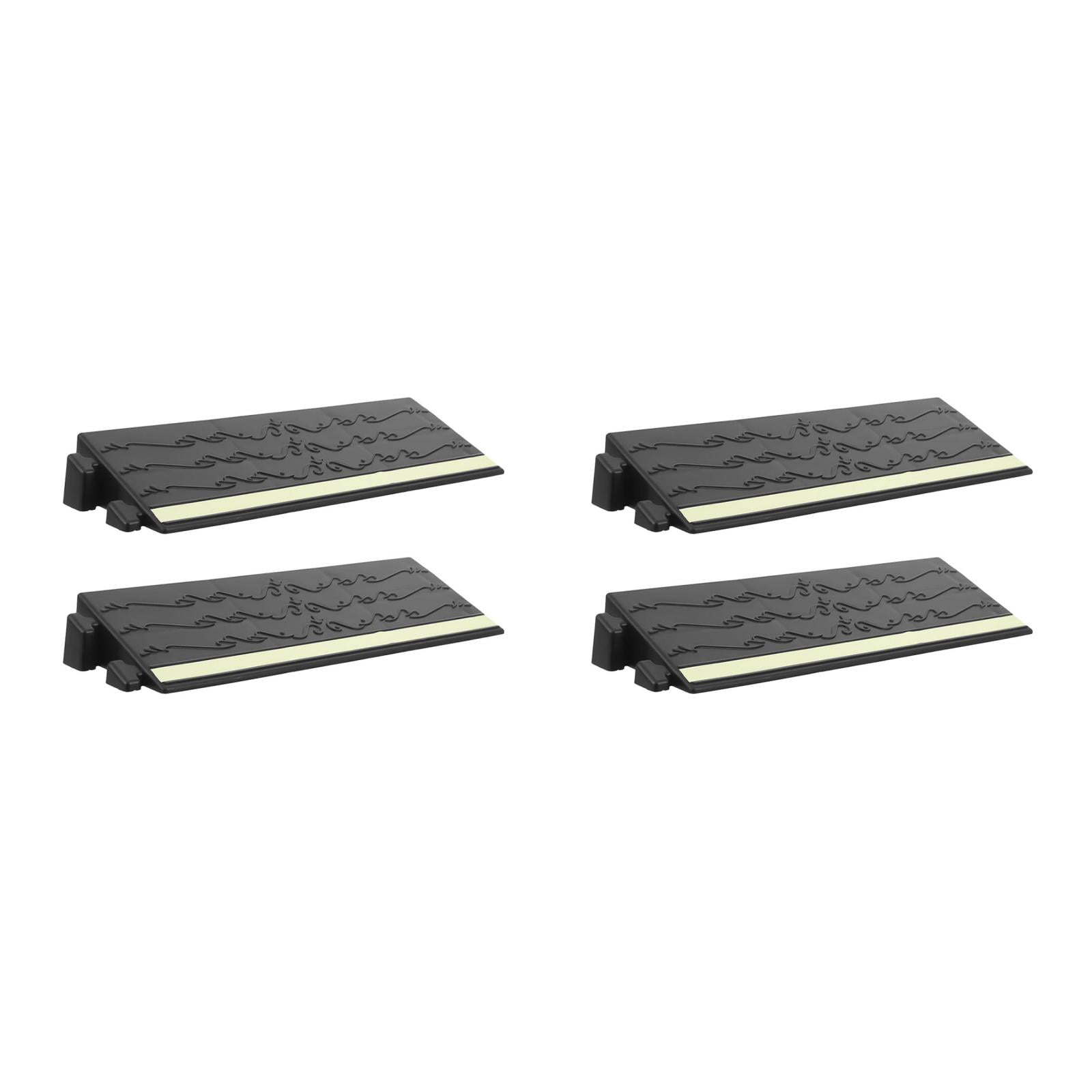 Worgeous 4 Pcs Threshold Ramp Rise Threshold Ramp Doorway Wheelchair ...