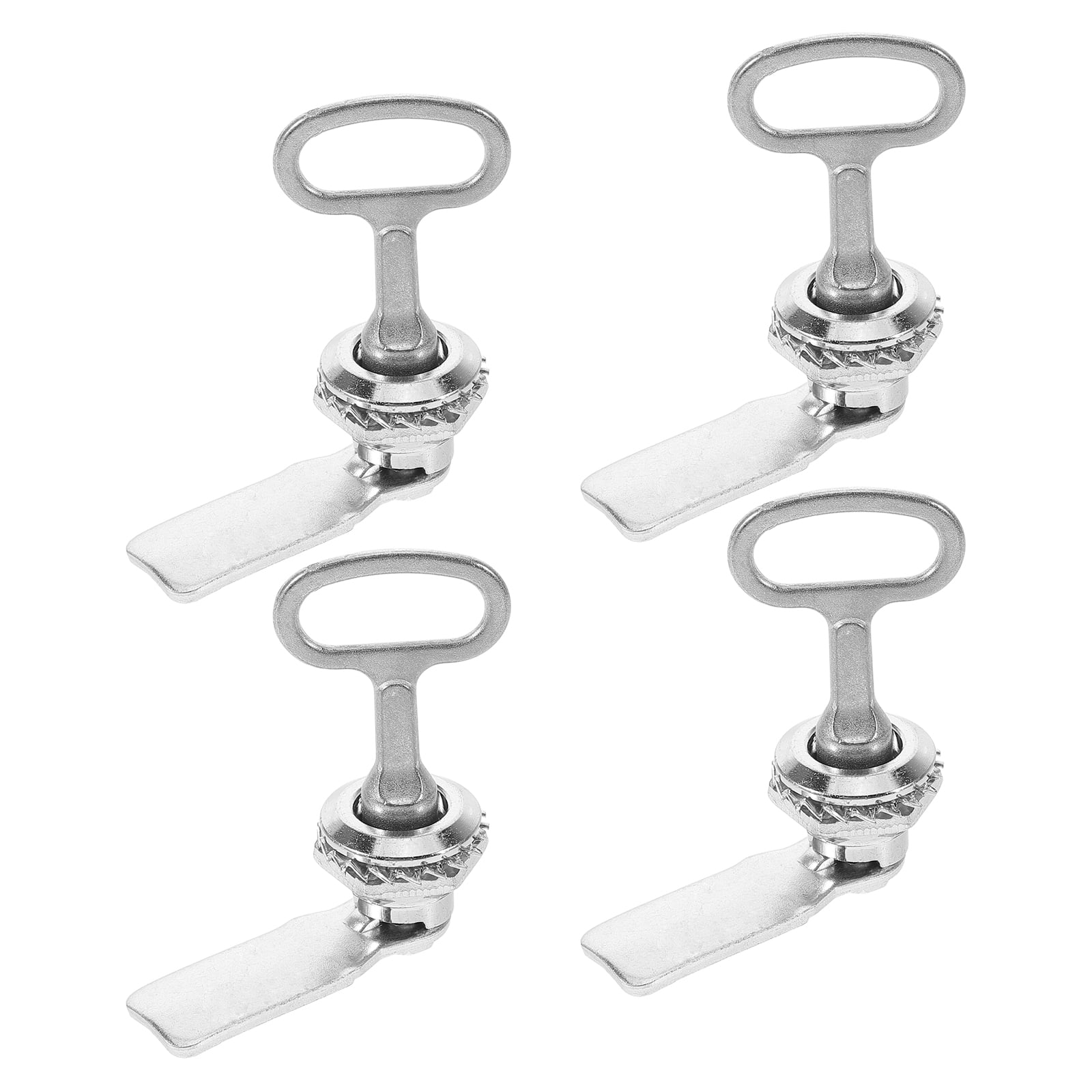 Worgeous 4 Pcs Trash Can Lock Triangular Socket Key Garbage Can Locks ...