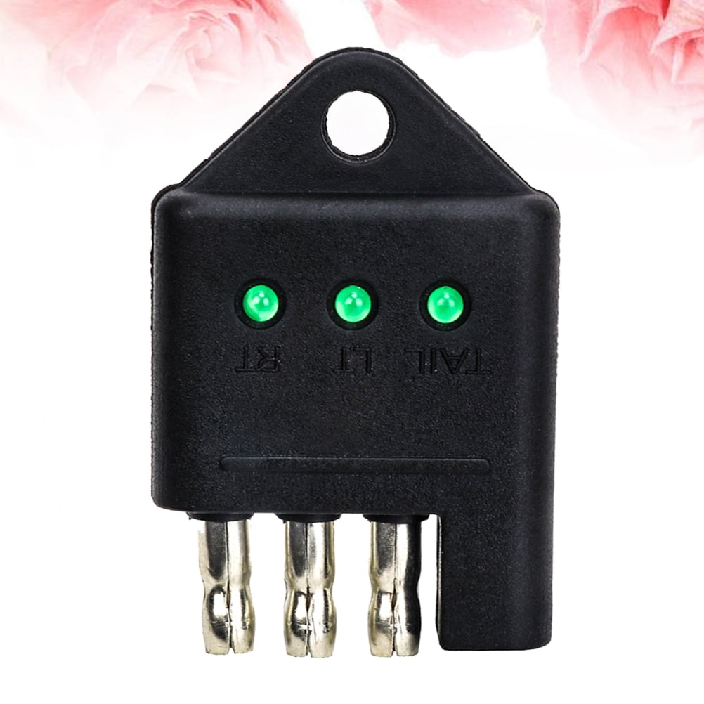 Worgeous 4 Pin Trailer Plug Socket Connection Circuit Tester Signal ...
