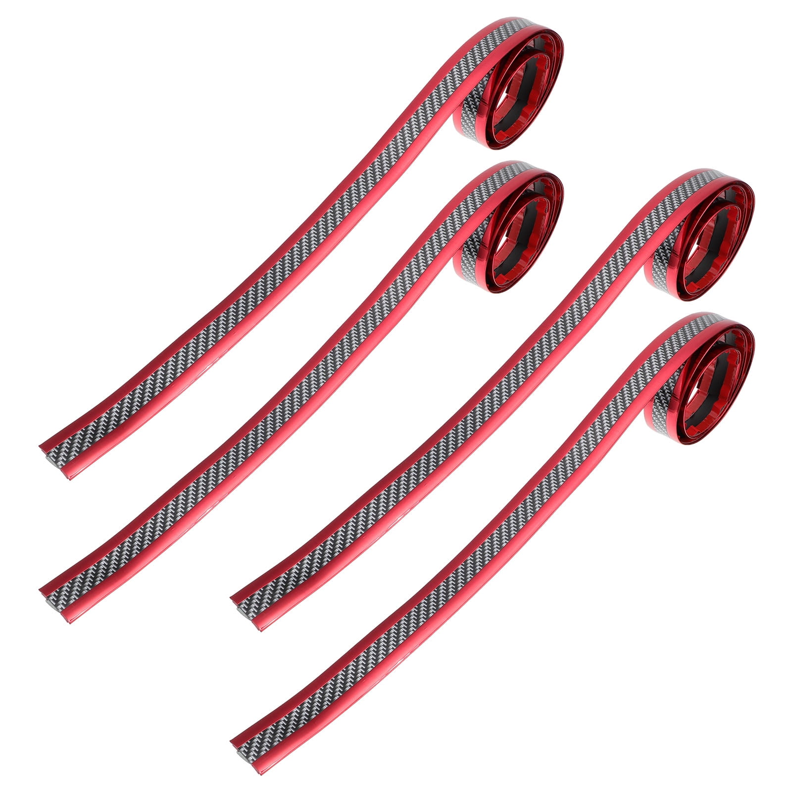 Worgeous 4 Rolls Vehicle Threshold Strip Car Stickers and Decals Tape ...