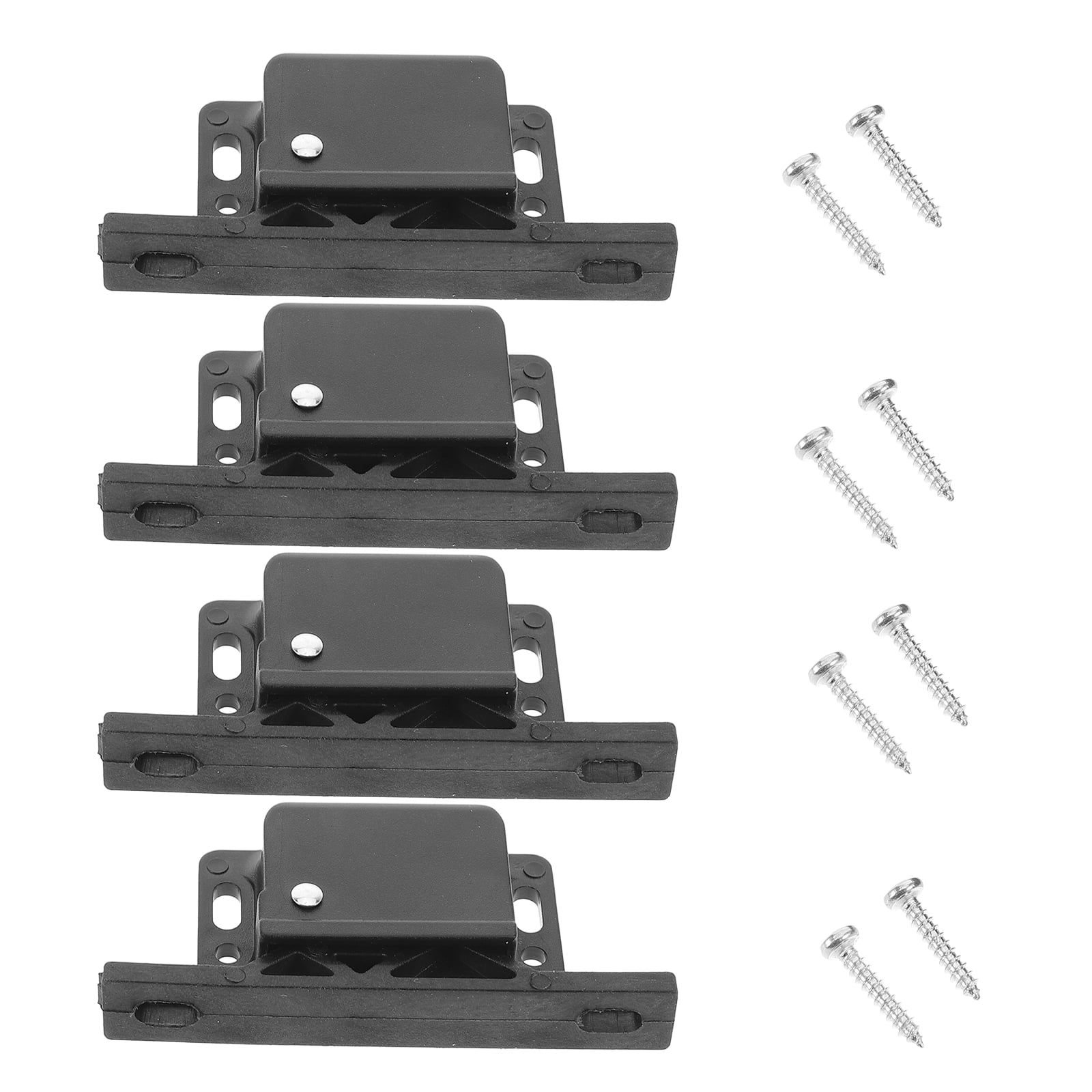 Worgeous 4 Set Hook Lock Chair Back Fixture Trailer Cabinet Knobs Black ...