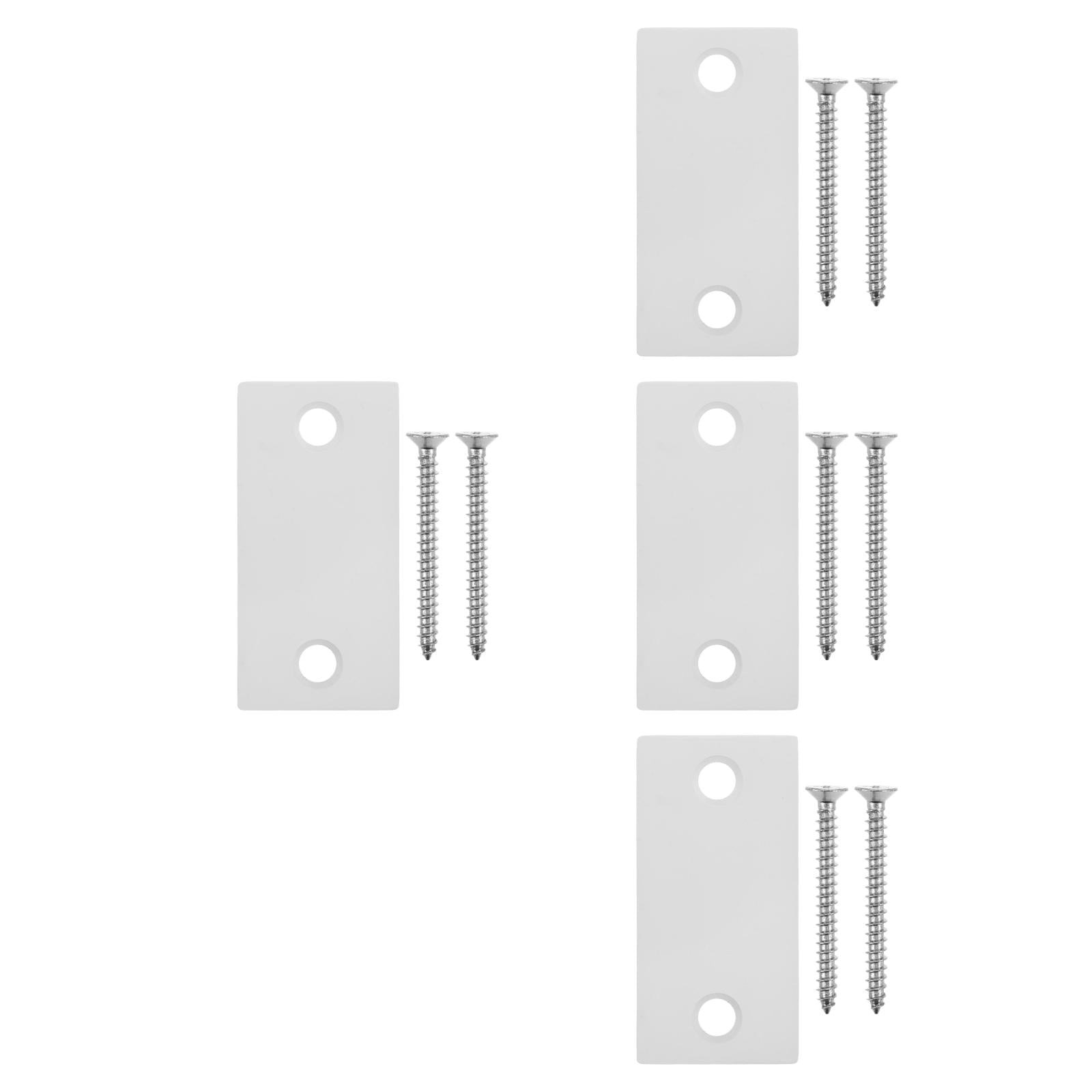 Worgeous 4 Sets Of Door Lock Strike Plate Door Reinforcement Plate Door ...