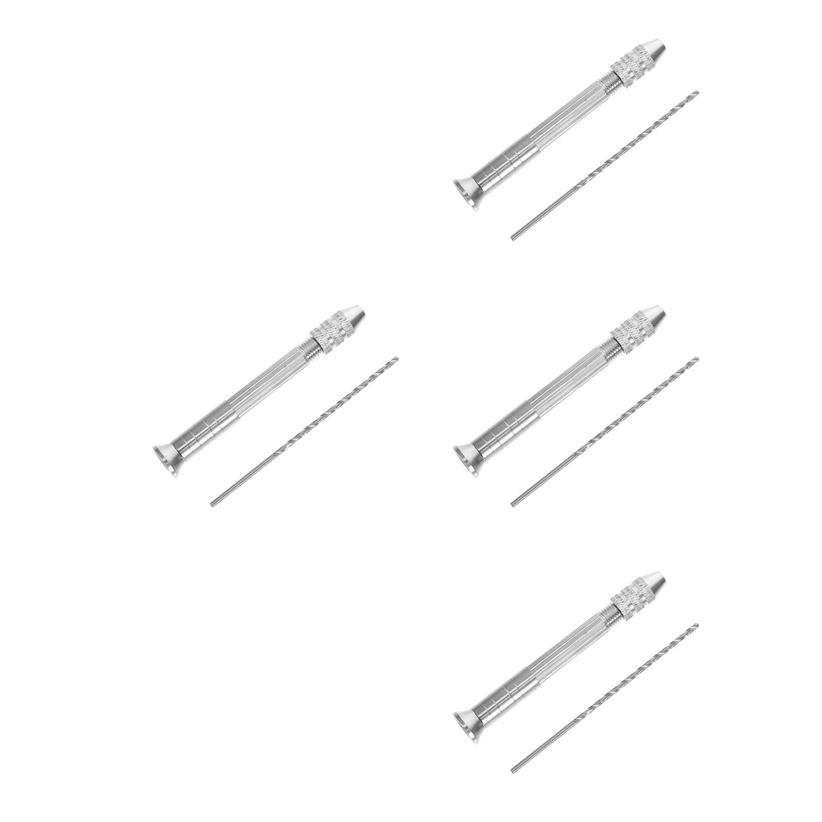 Worgeous 4 Sets Hand Twist Drill Set Replacement Twist Drill Set ...
