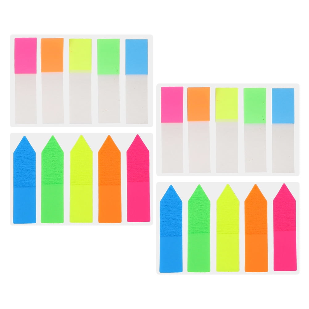 Worgeous 4 Sets Sticky Hands Book Marks Tag Notepad Office - Walmart.com