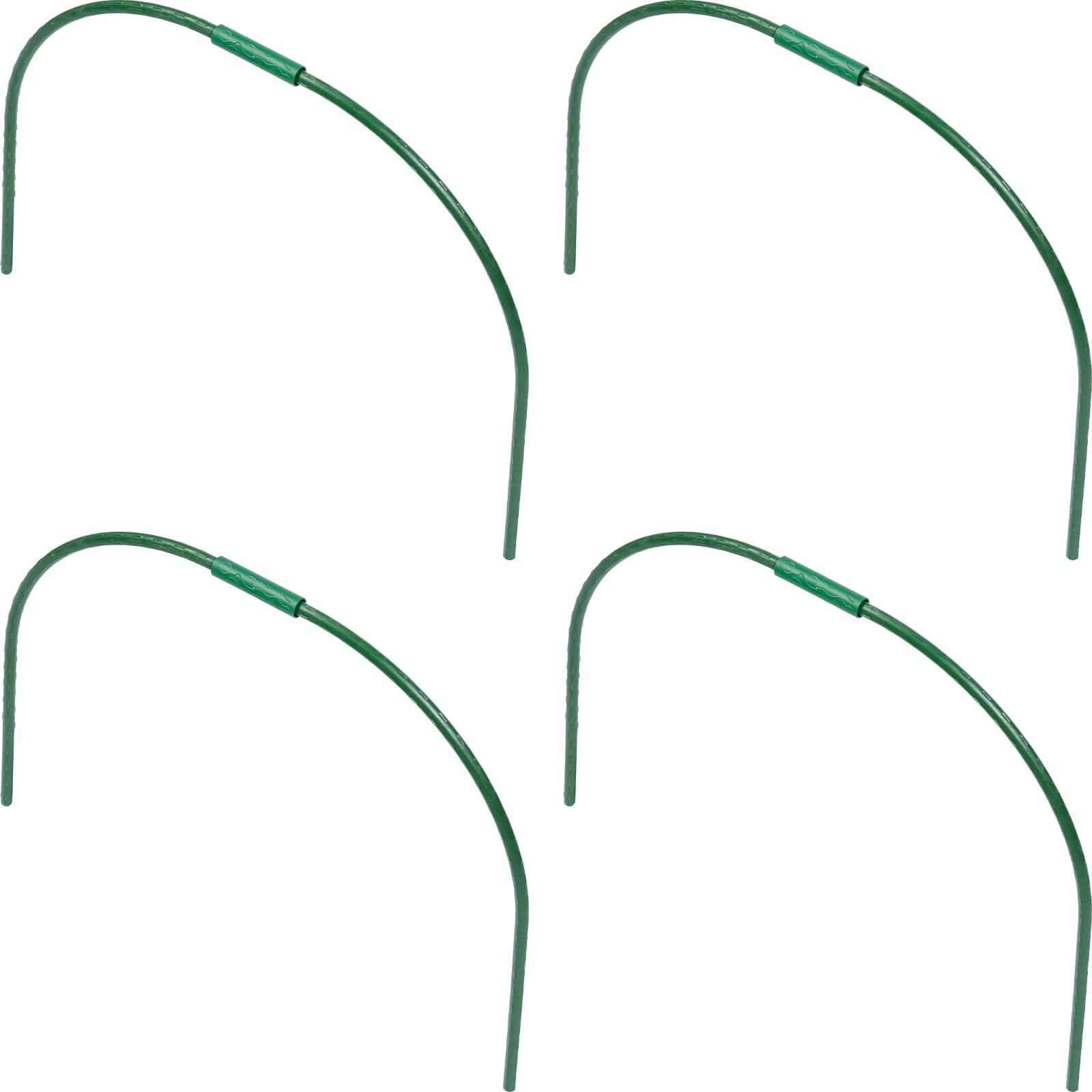 Worgeous 4 Sets of Greenhouse Shed Storage Racks Curved Garden Arches ...