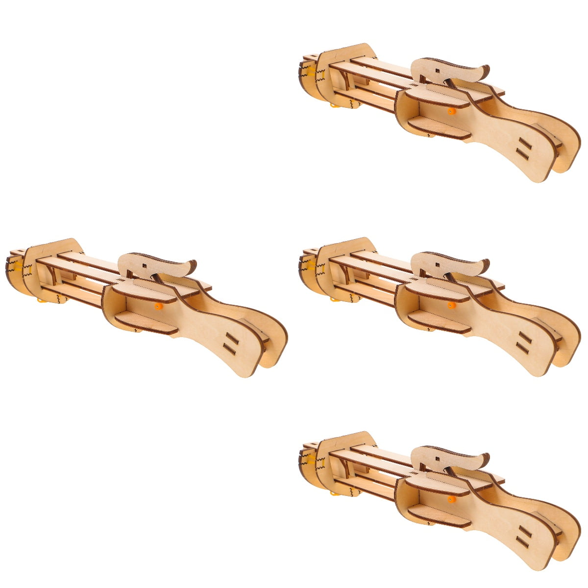 Worgeous 4 Sets of Paper Plane Launcher Model Toy Plane Launcher DIY ...