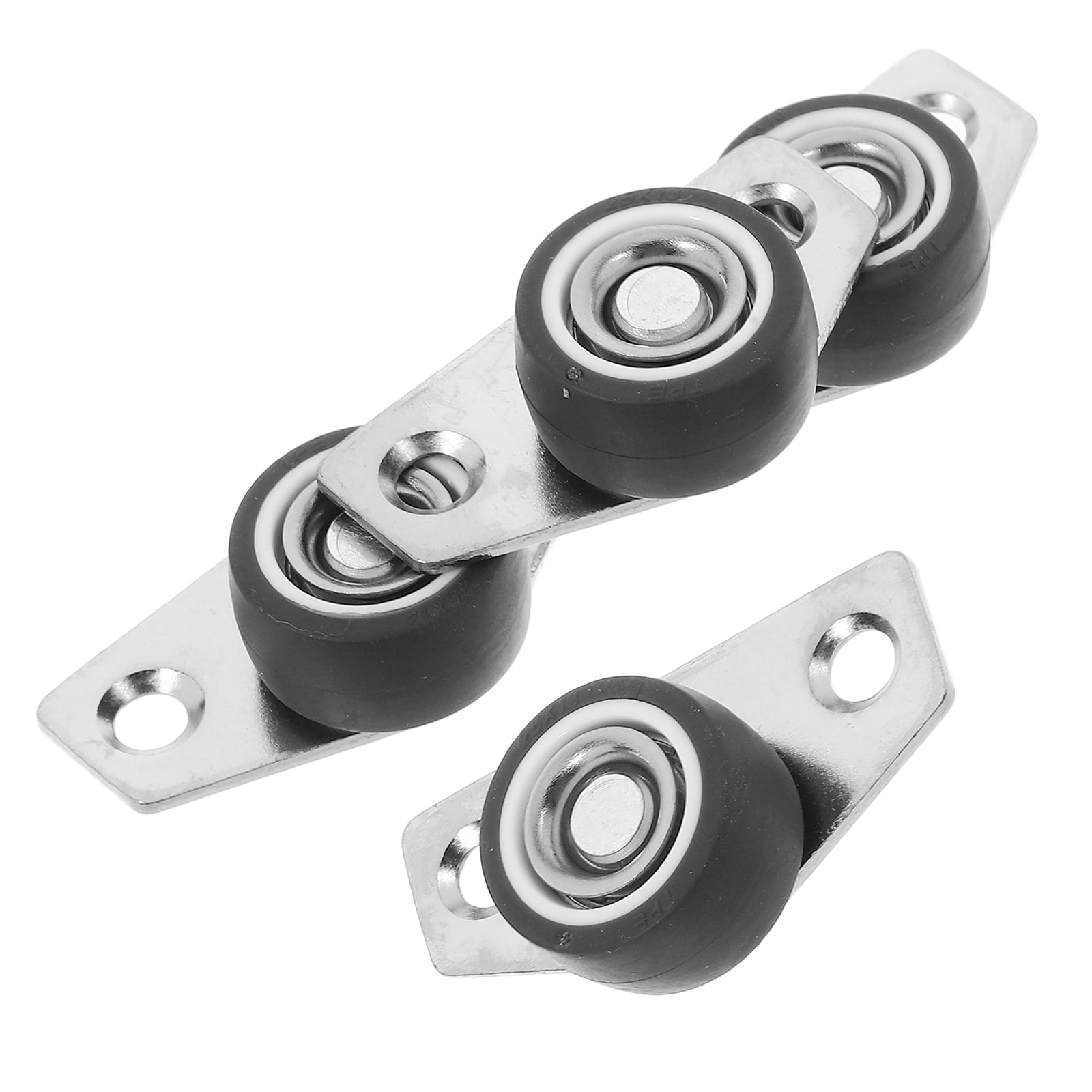 Worgeous 4 Setsheavy Duty Side Mount Wheels Low Profile Silent Casters ...