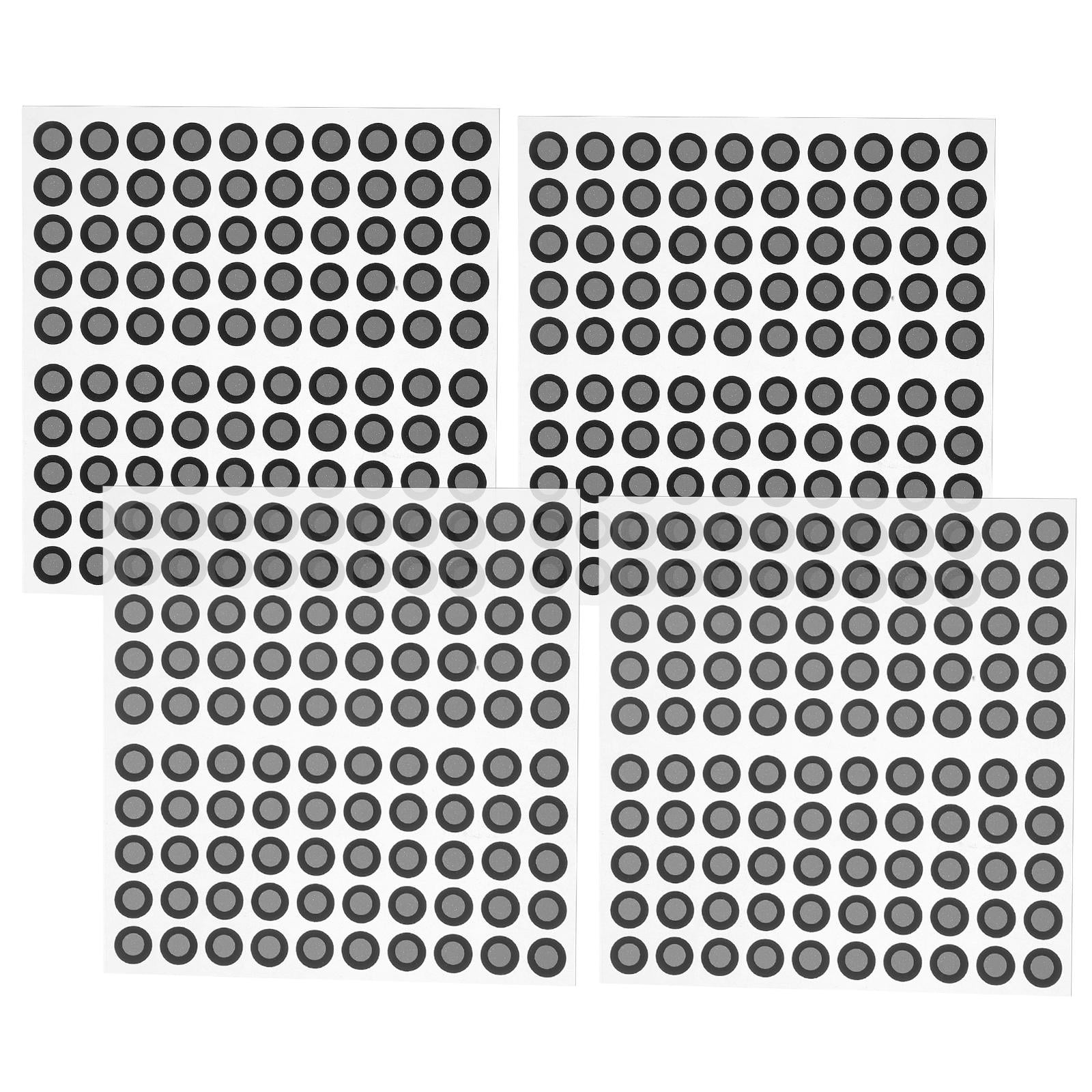 Worgeous 4 Sheet 200dots 3D Scanning Markers Reflective Tracking Dots ...