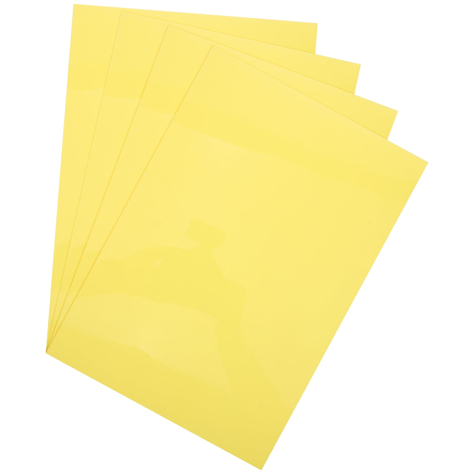 Worgeous 4 Sheets Hot Glue Sticks Straws Color Heat Shrinkable Film ...