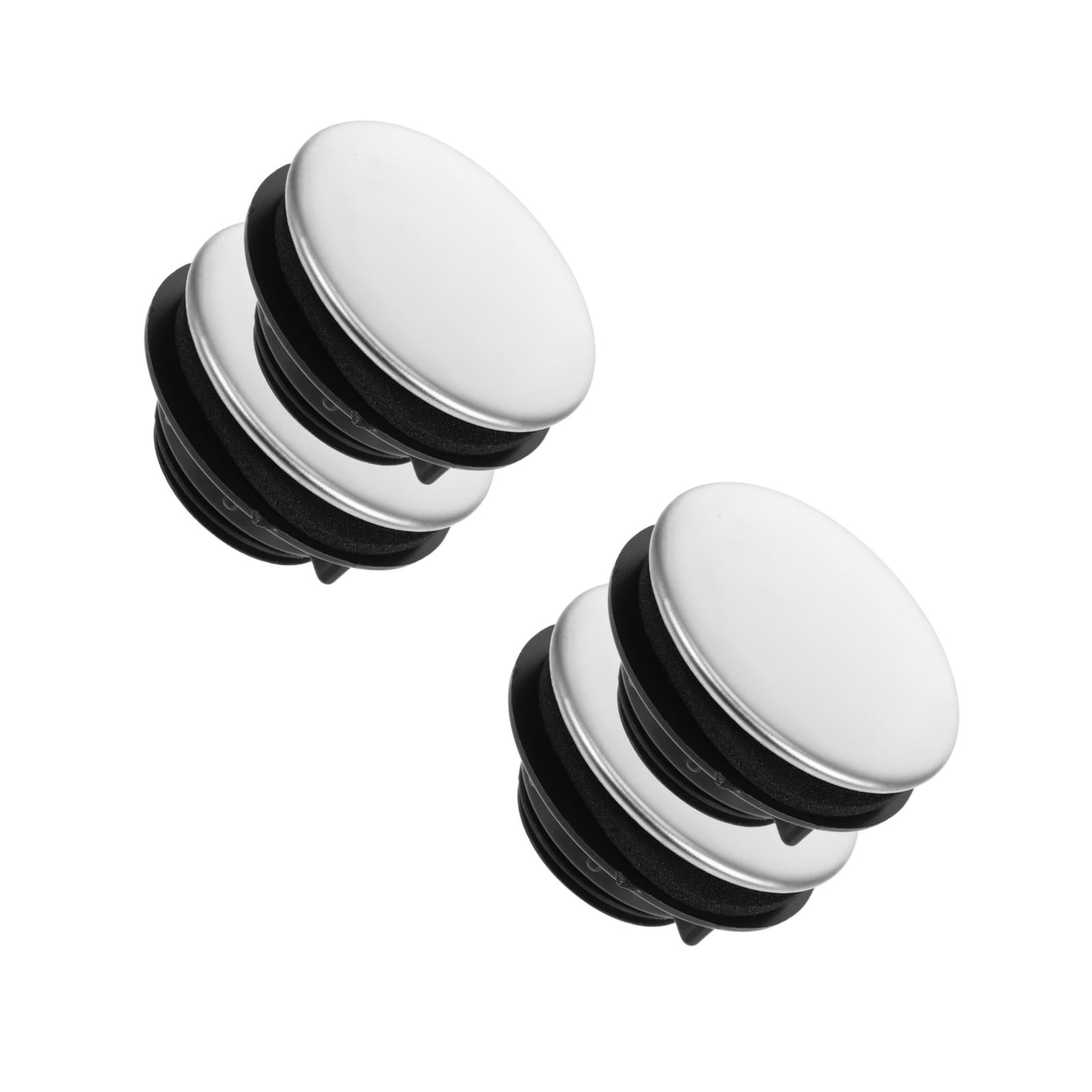 Worgeous 4 pcs Bath Overflow Drain Cover Counter Hole Plug Sink Hole ...