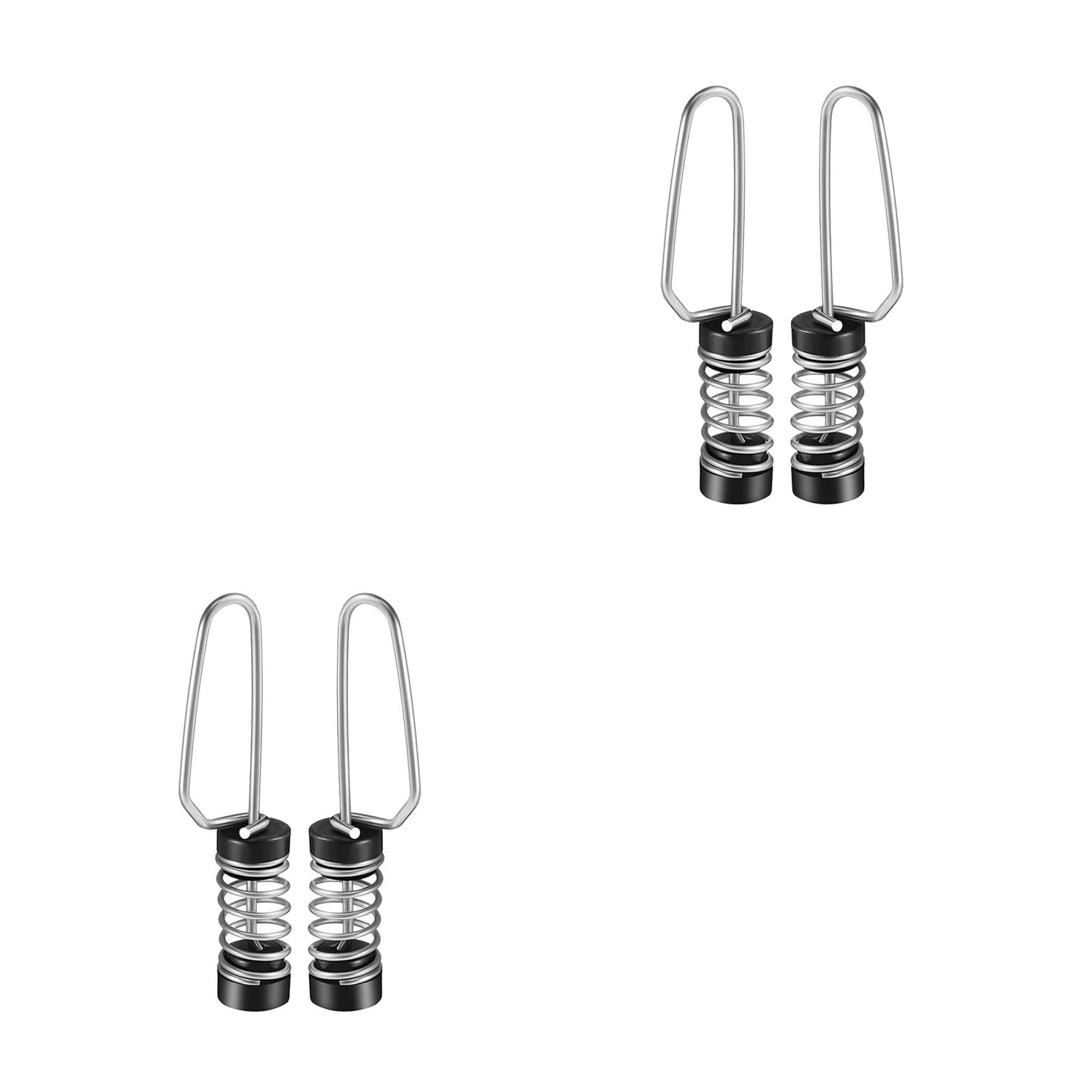 Worgeous 4 pcs Boat Flag Pole Clips Stainless Steel Marine Flag Holders ...