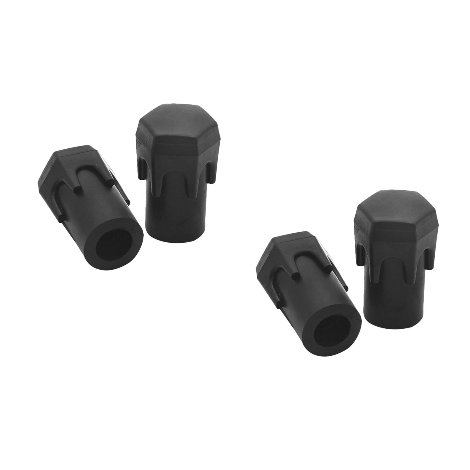 Worgeous 4 pcs Electric Bike Foot Peg Protector Versatile Rubber ...