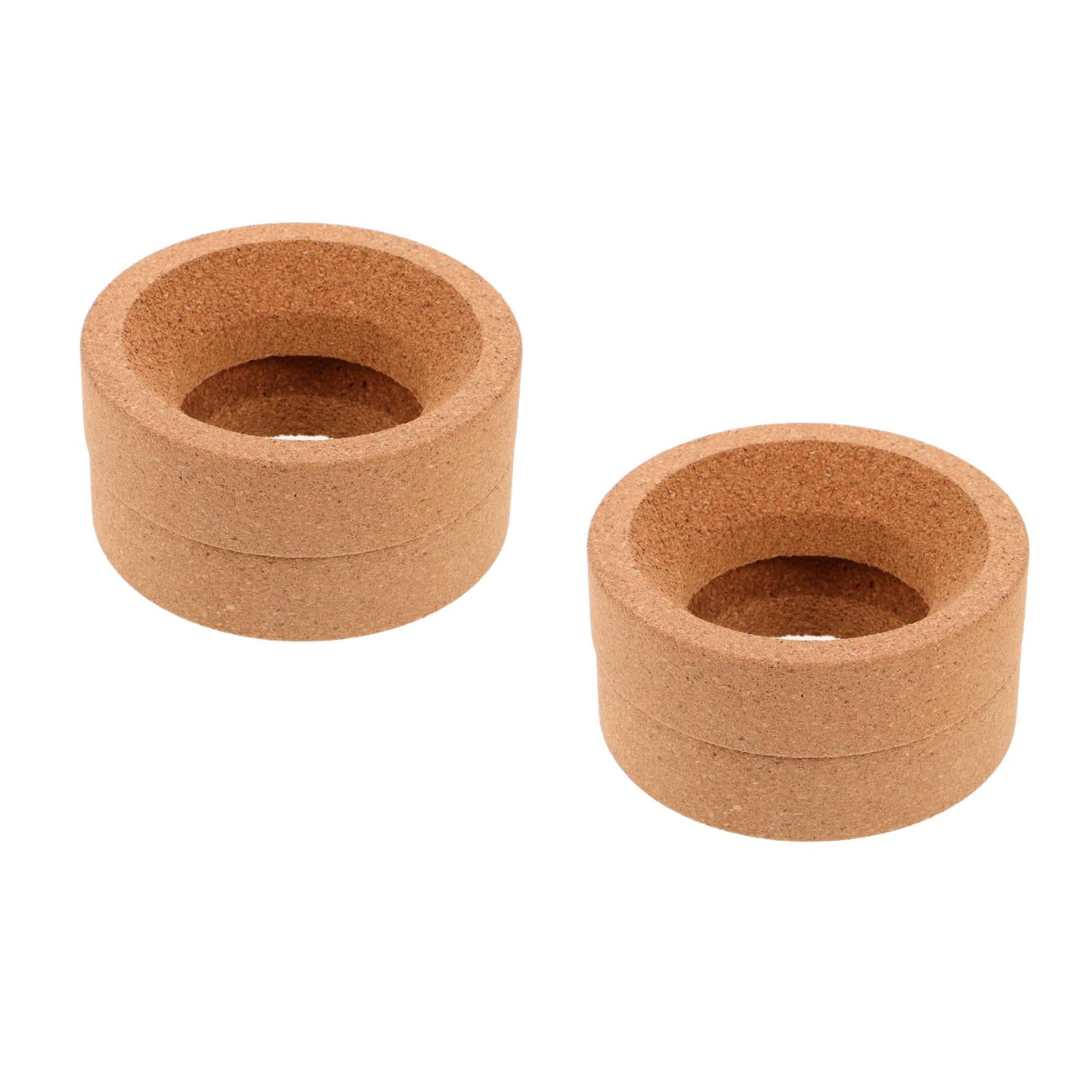 WHAMVOX Cork Lab Flask Ring Stand Khaki 4Pcs 12X12X1.2In - Walmart.com