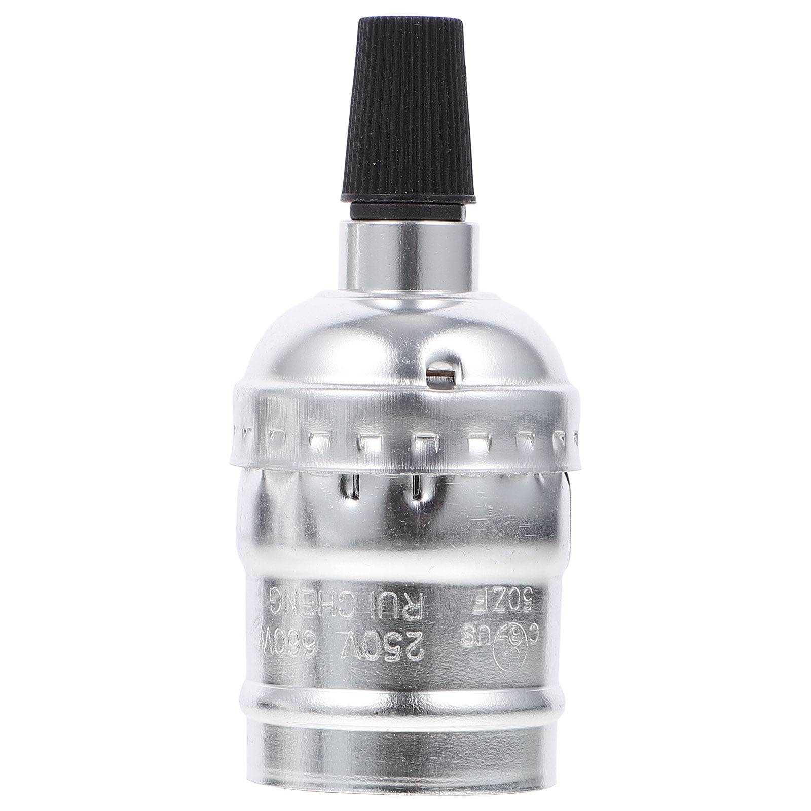 Worgeous 4 pcs Replacement E27 Screw Lamp Holder Aluminum Light Bulb ...