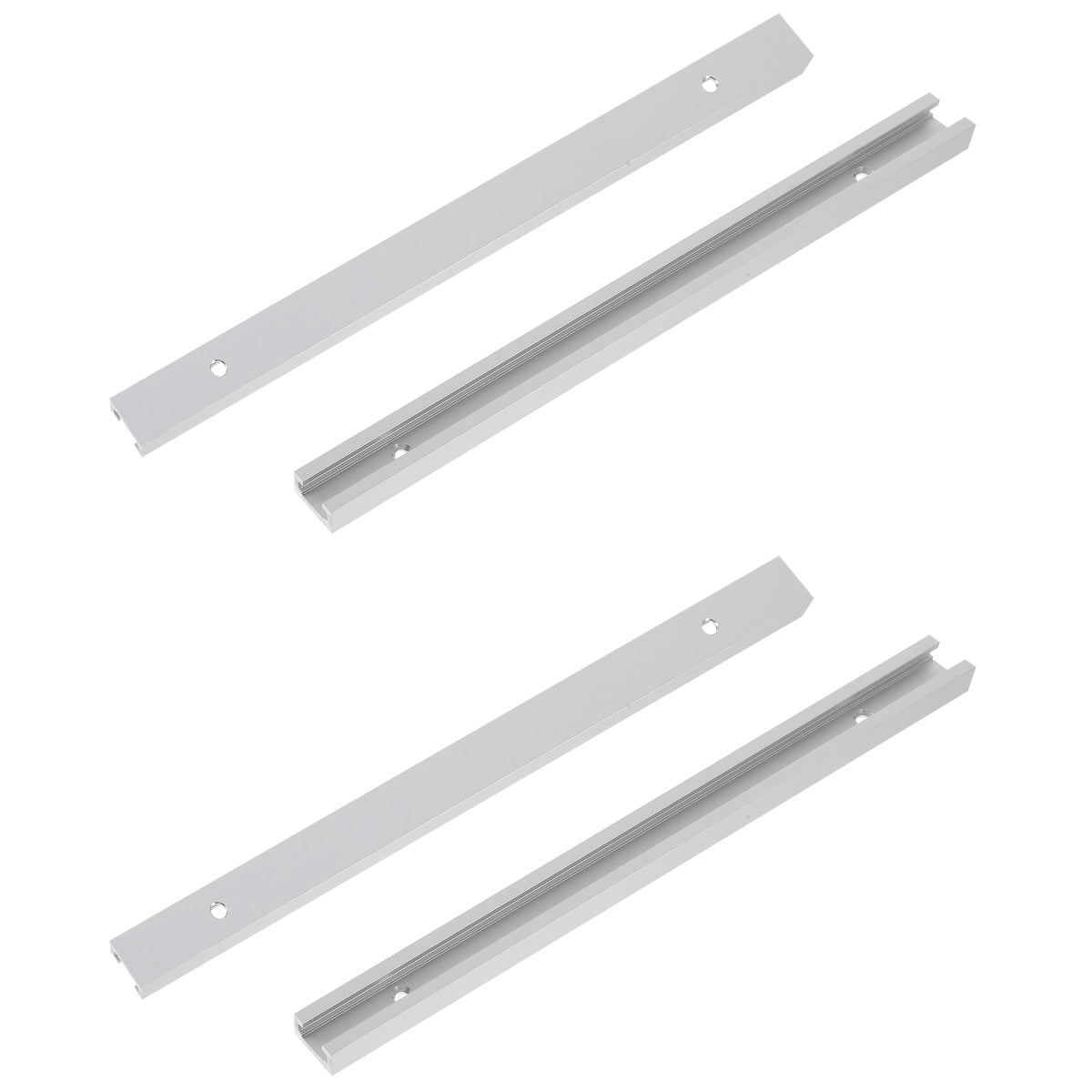 Worgeous 4 pcs T Track Woodworking T Fixture Slot Aluminum Profile T ...