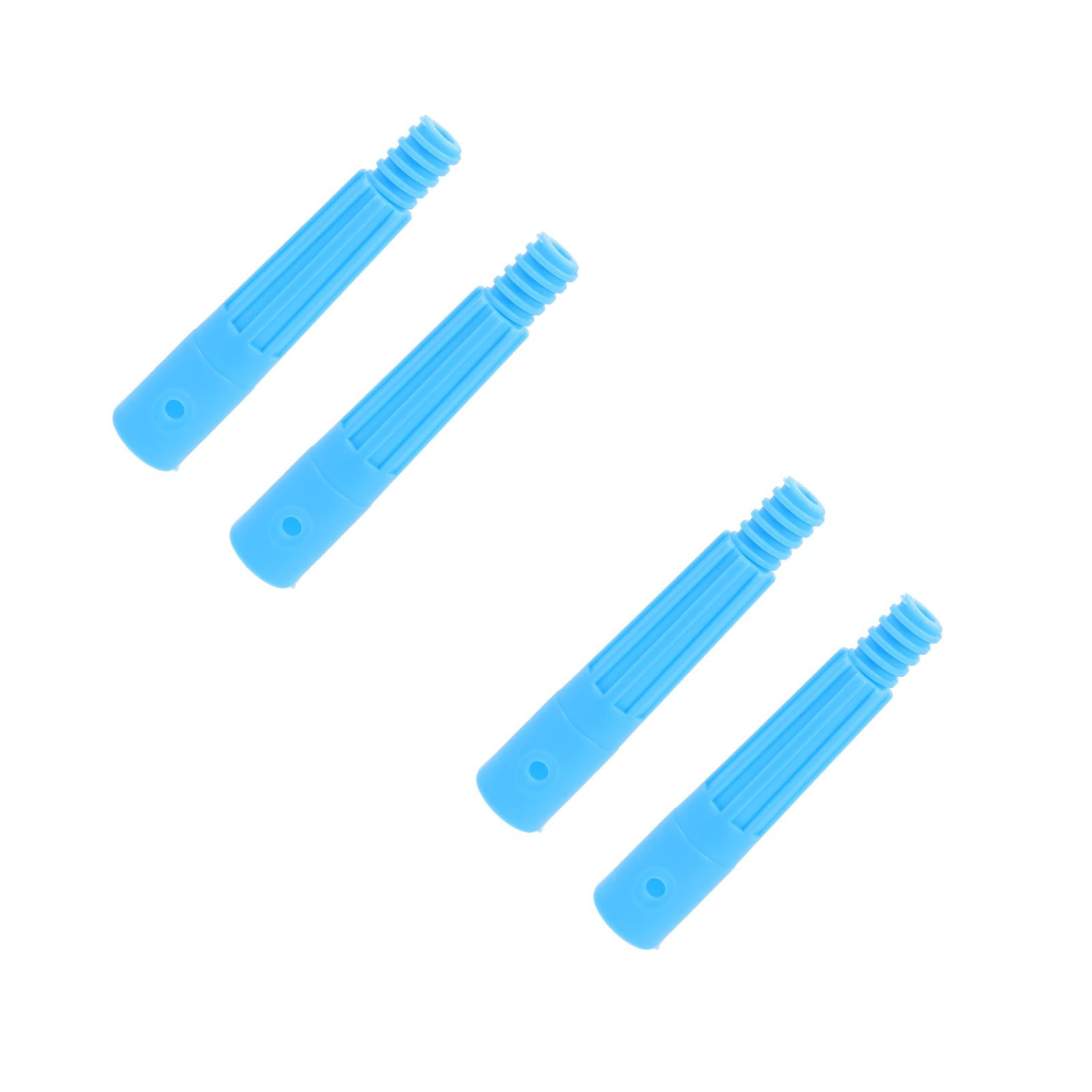 Worgeous 4 pcs Threaded Tip Broom Extension Pole Adapter Tip ...
