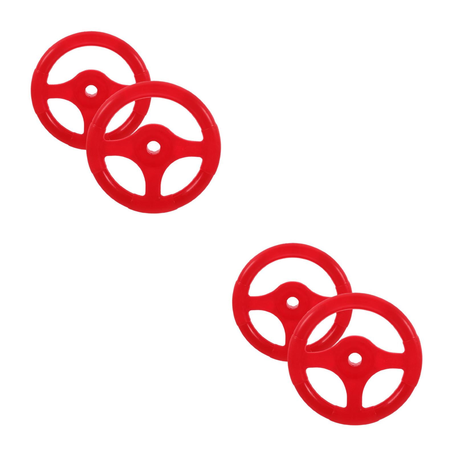 Worgeous 4 pcs Toddler Steering Wheel For Toy Cars Plastic Steering ...