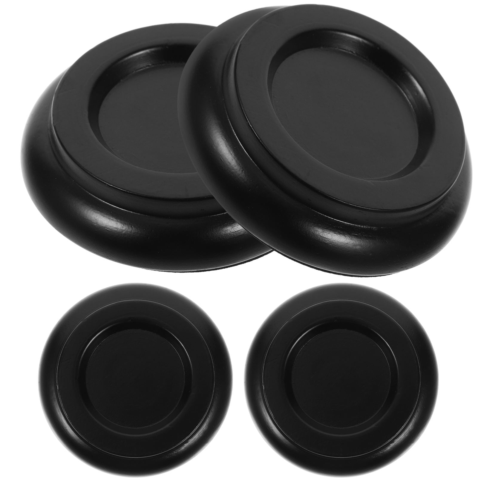 Worgeous 4 pcs Upright Piano Caster Cups Piano Leg Pads Wooden Piano ...