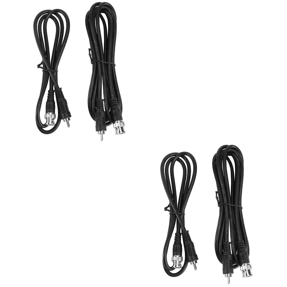 Worgeous 4 pcs Video Converter Cables Converting Cables BNC to AV Wire ...