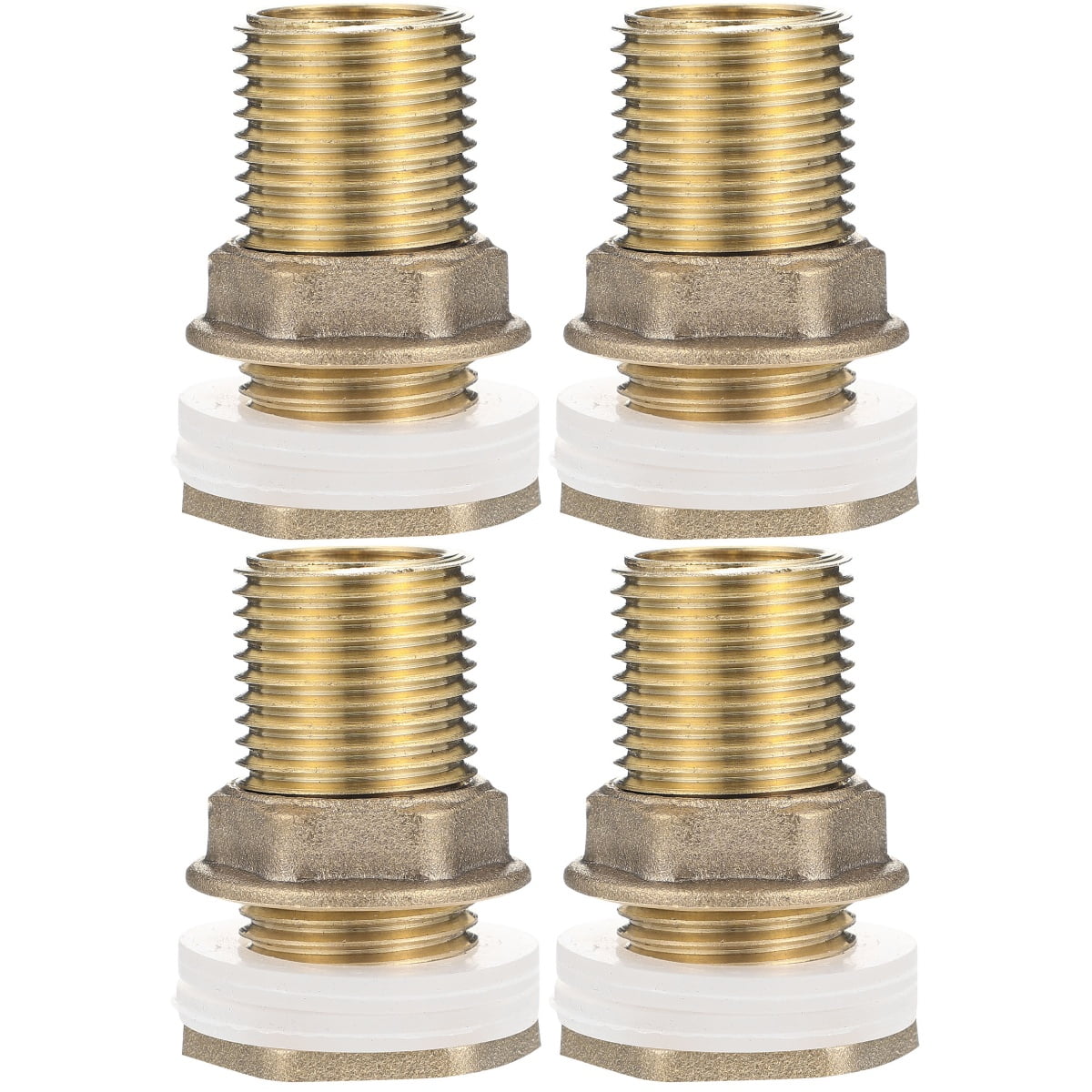 Worgeous 4 pcs Water Tank Connectors 1/2" Male 3/8" Female Threaded ...