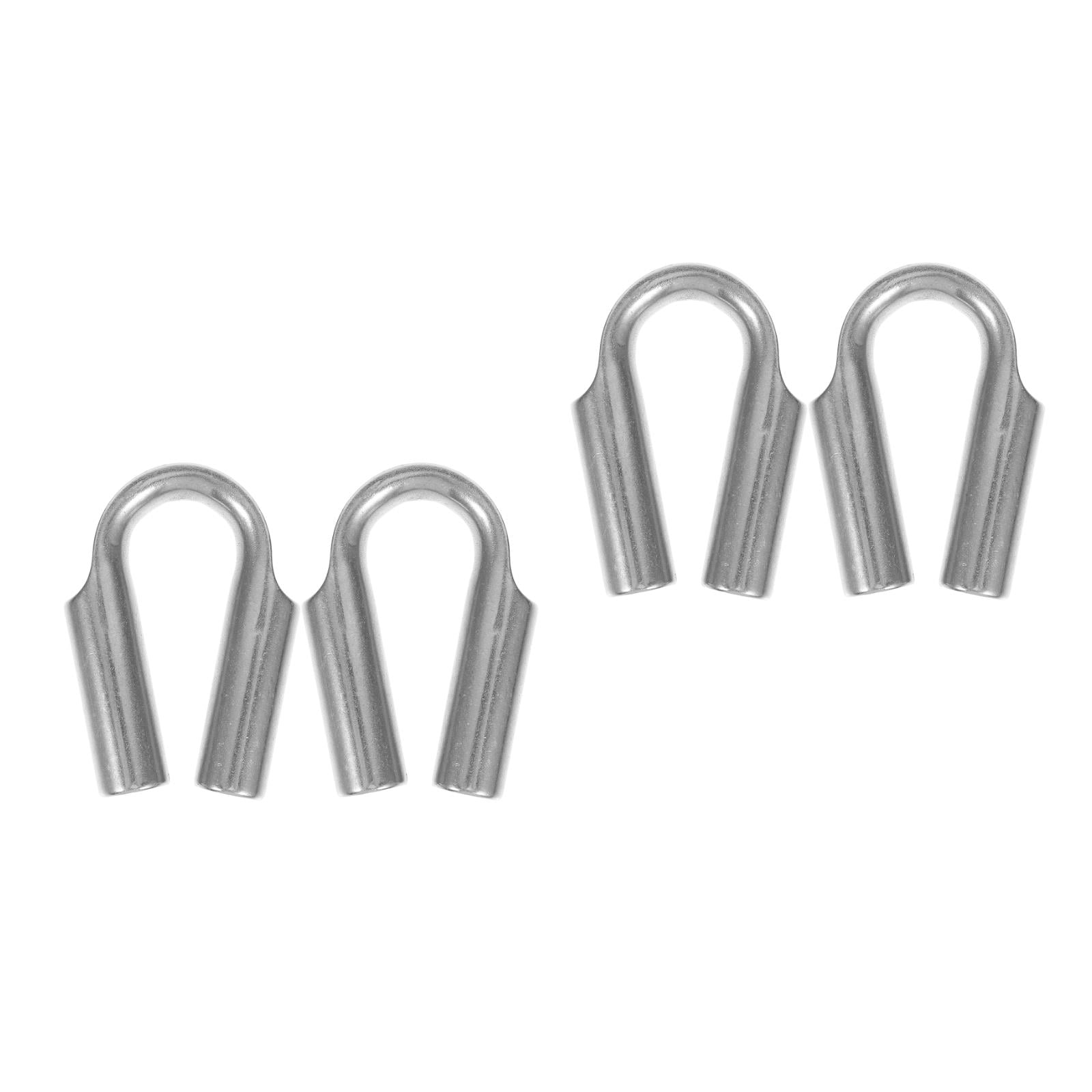 Worgeous 4 pcs Wire Rope Thimble Ferrule Crimping Tool Winch Rope ...