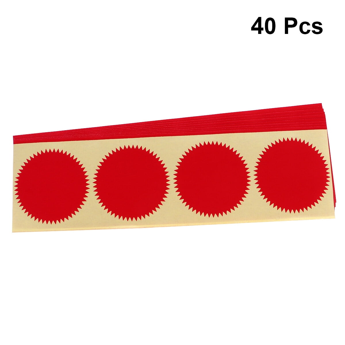 Worgeous 40 Pcs Easy Peel Stickers Sealing Stickers Self-adhesive ...