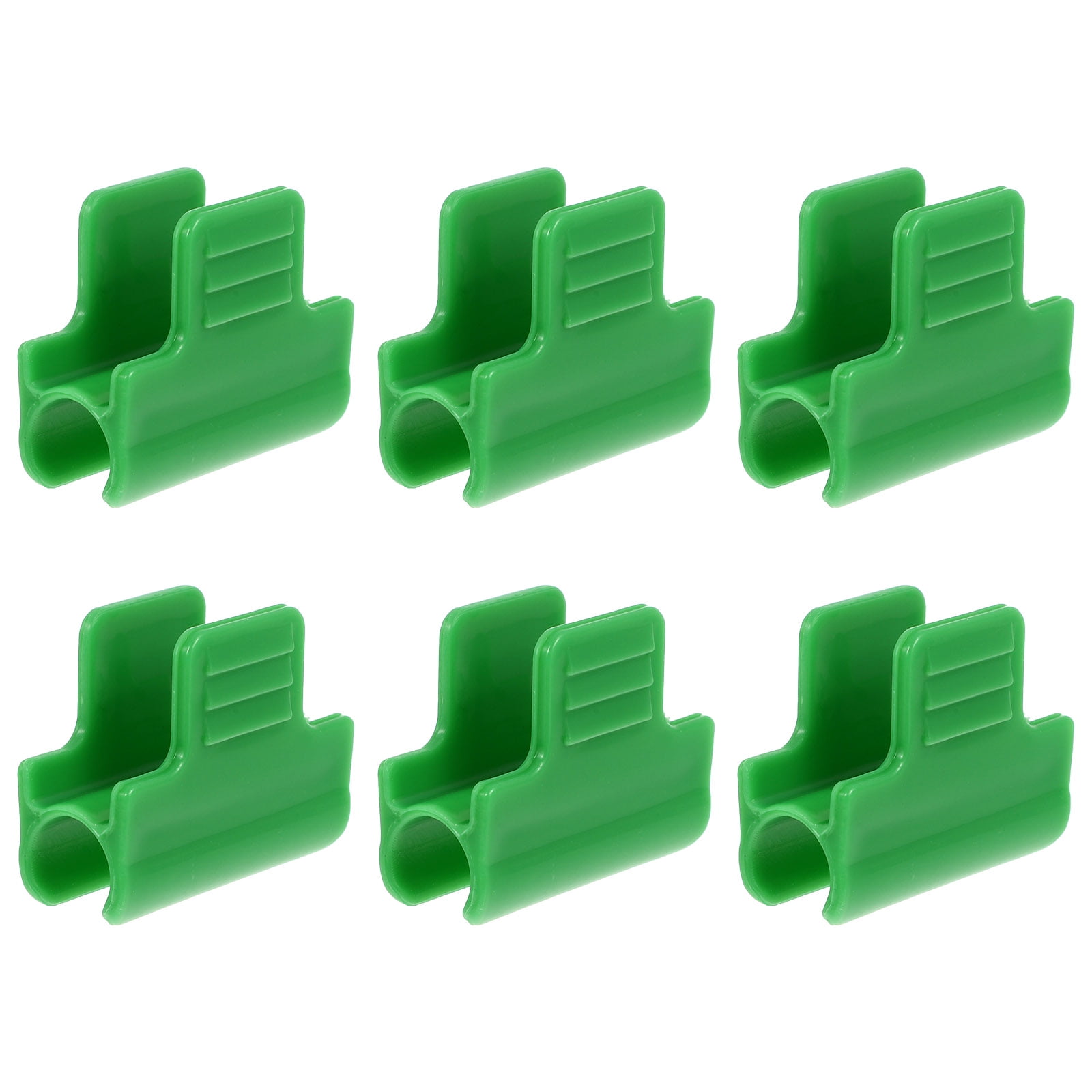 Worgeous Tube Clip Greenhouse Clamps Plastic 40Pcs 1.57X1.18X0.43In ...