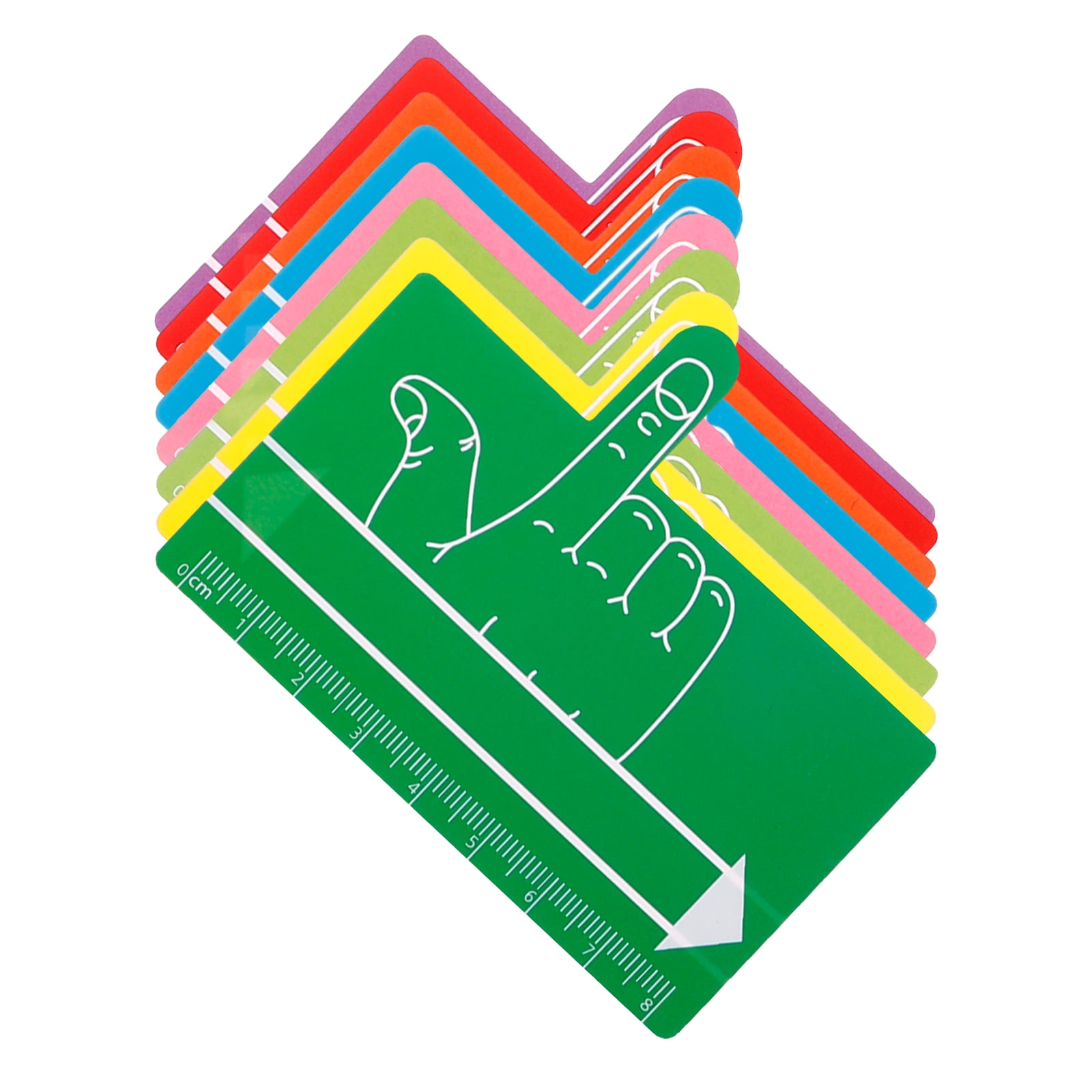 Worgeous 40 Pcs Reading Guided Strips Kids Reading Guide Bookmarks ...