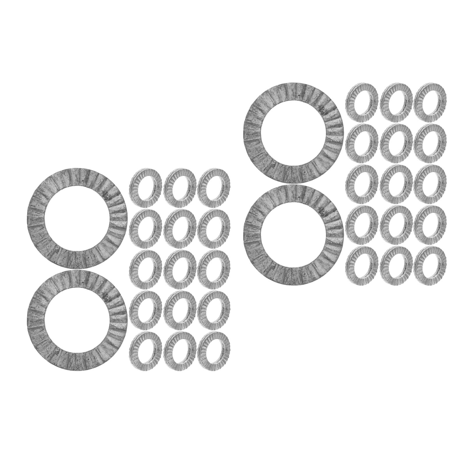 Worgeous 40 Pcs Secure Locking Washer Heavy Duty Wedge Locking Washers ...