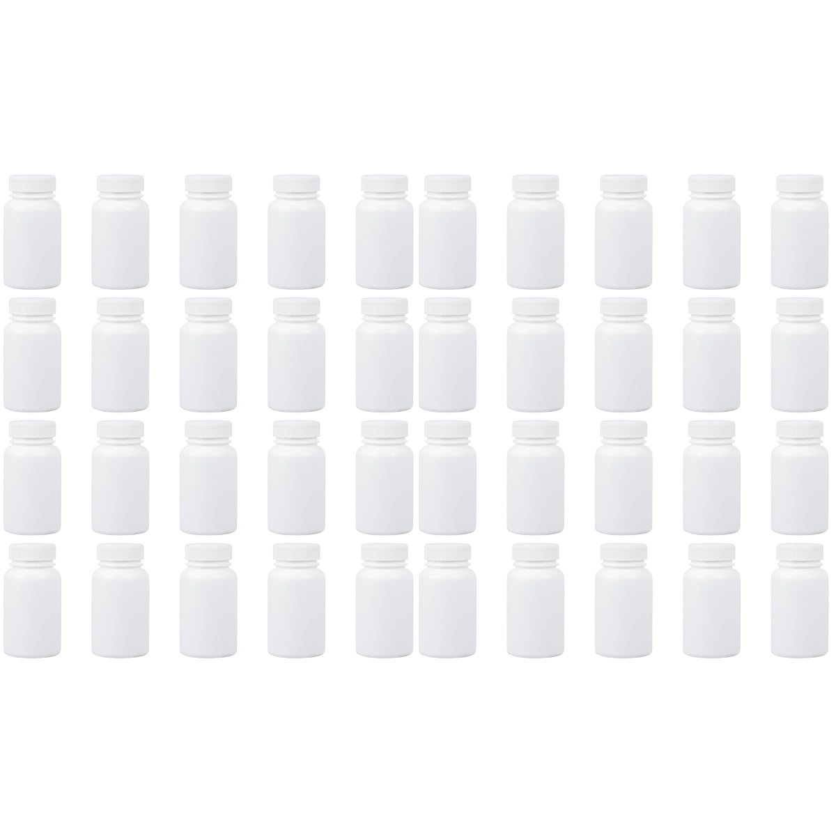 Worgeous 40 pcs 100ML Pill Box Pill Case Mini Pill Container Portable ...