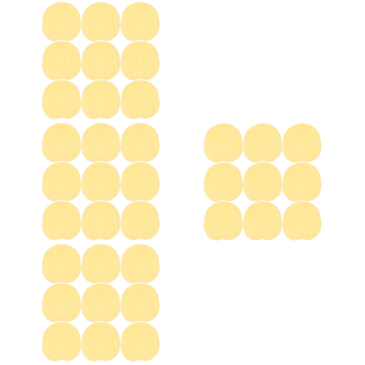 Worgeous 40 pcs Artificial Potato Chip Photo Prop Simulation Potato ...