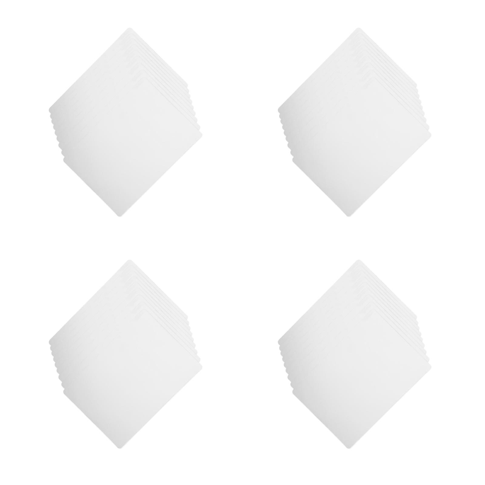 Worgeous 40 pcs Clear Stencil Sheets For 3d Printing Pen Drawing ...
