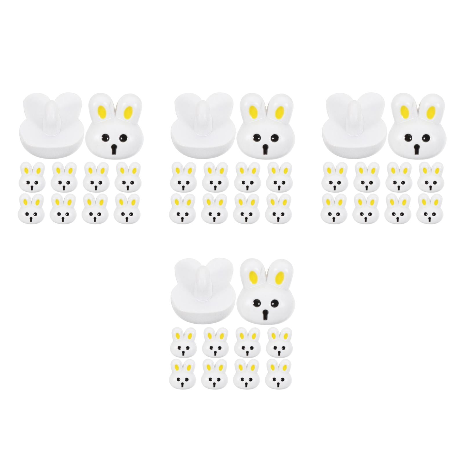 Worgeous 40 pcs Rabbit Shaped Buttons for Children's Coats DIY Craft ...