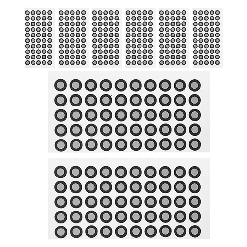 Worgeous 400 Pcs Dot Scanner Pointer Reflective Film Identification ...