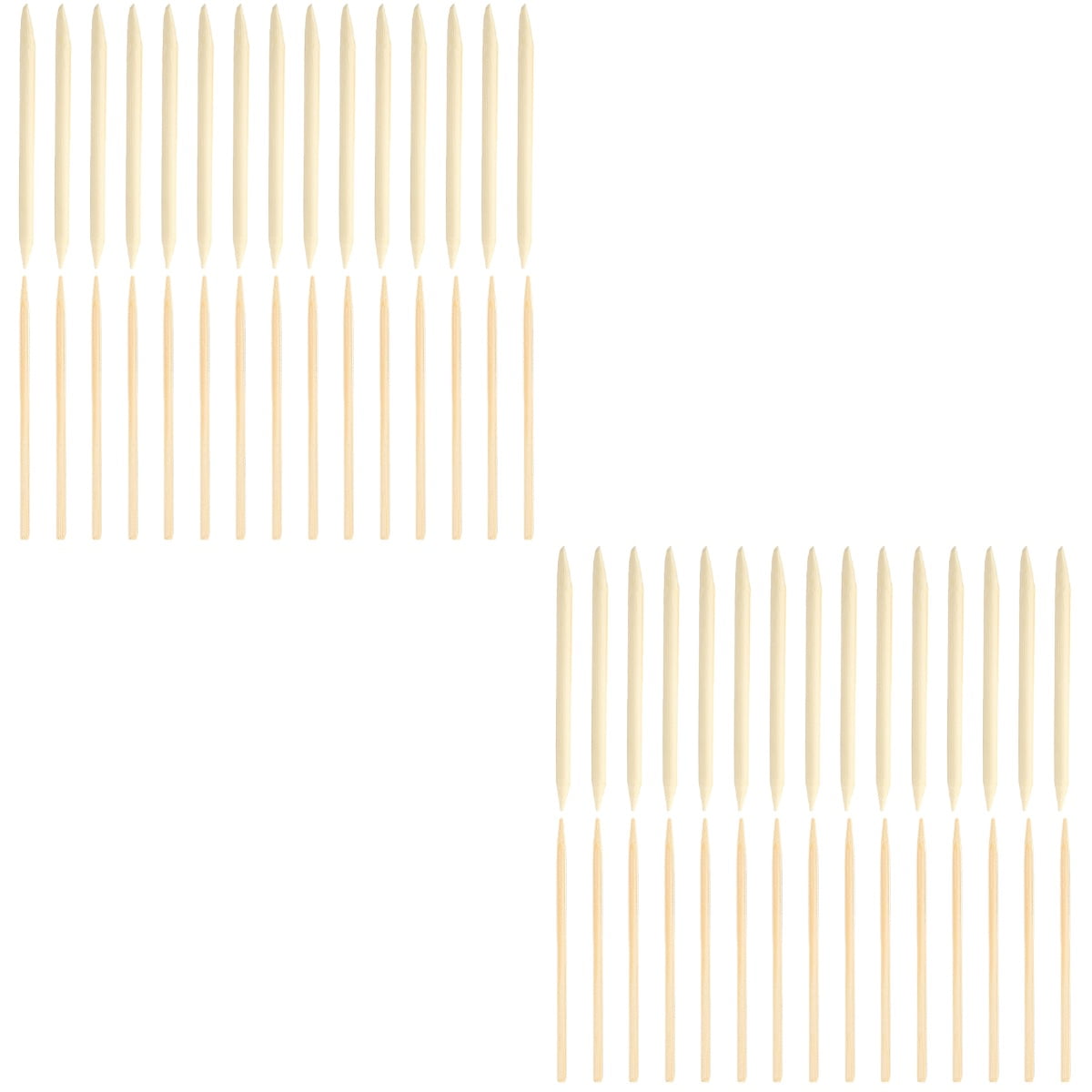 Worgeous 400 Pcs Natural Wood Sticks for Scratch Painting DIY Scratch ...