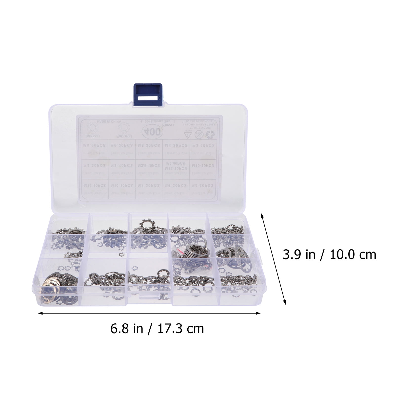 Worgeous Stainless Steel Serrated Lock Washers Set with Internal and ...