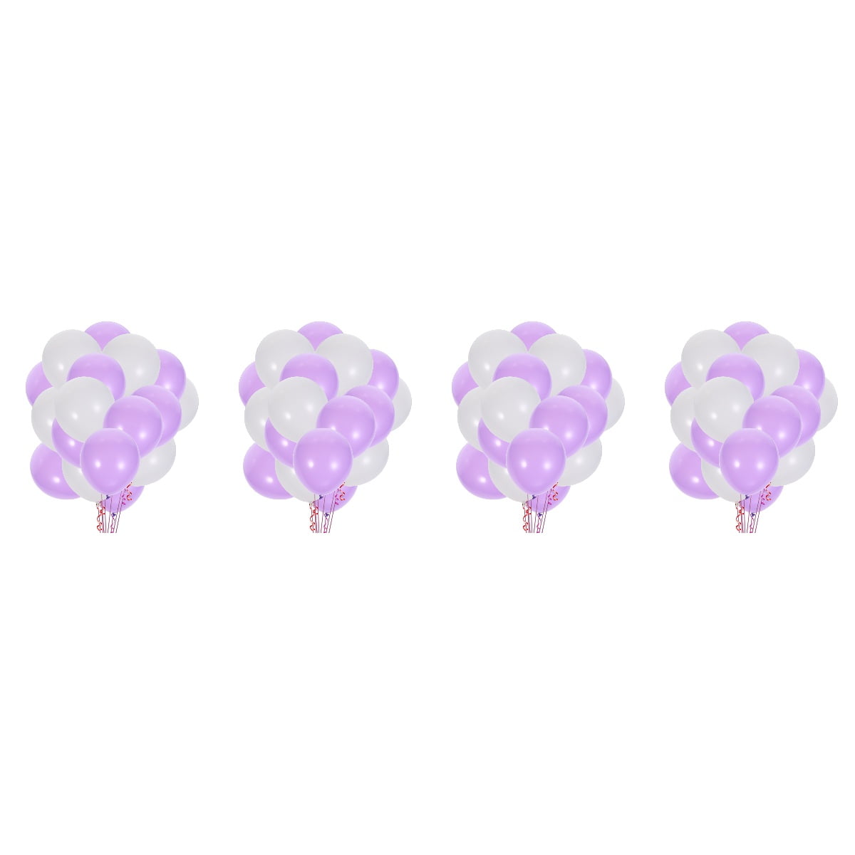 Worgeous 400 pcs Light Purple Balloons Latex Balloons Decor for ...