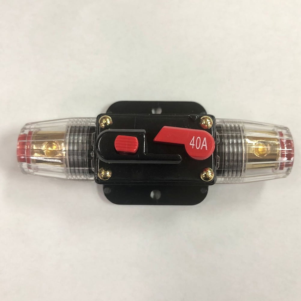 Worgeous 40A Auto Car Protection Stereo Fuse Holders Inline Circuit ...