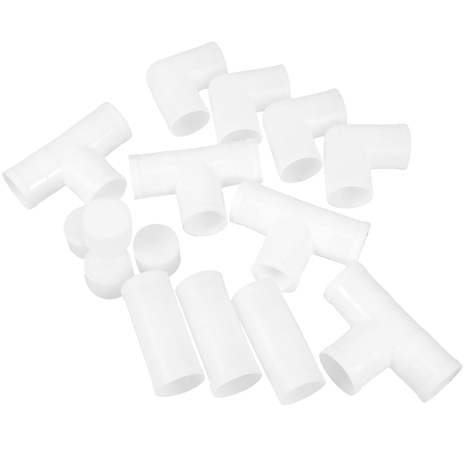 Worgeous 40pcs Plastic Hose Fittings Water Hose Connectors Tubing ...