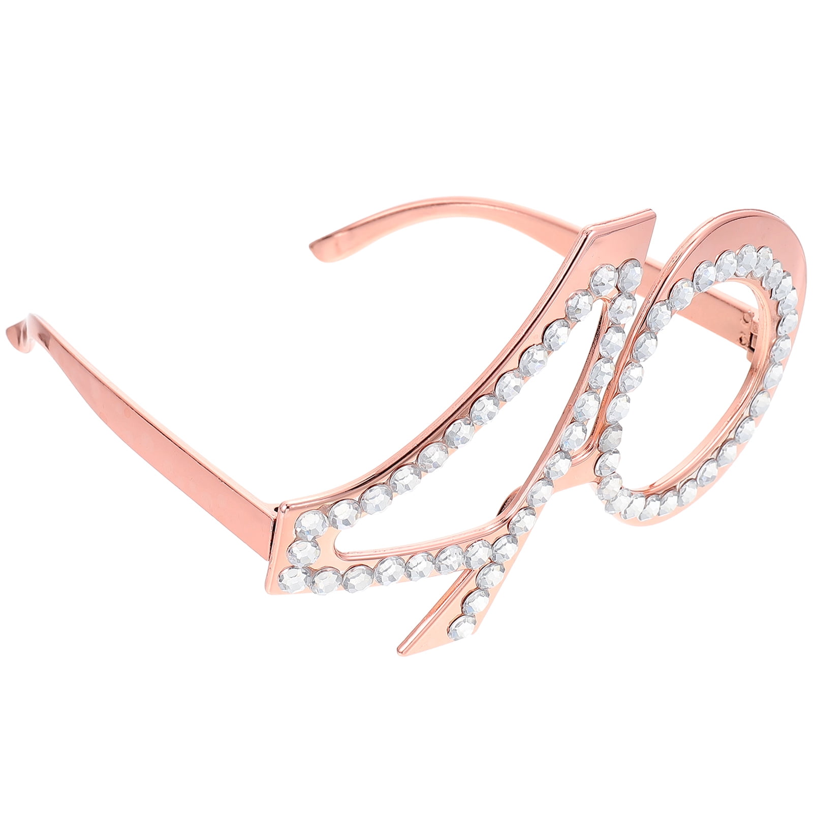 Worgeous 40th Birthday Eyeglasses Crystal Number Glasses Celebration ...