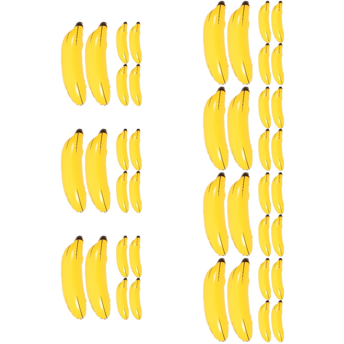 Worgeous 42 pcs Banana Toys Jumbo Banana Inflate Toys Grand Raffle ...