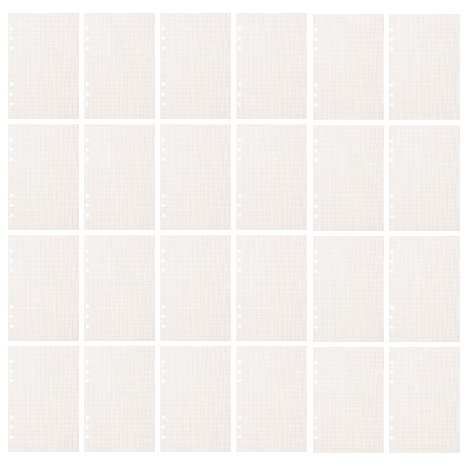 Worgeous 45 Sheets Binder Refills Paper Refill Binder Inserts Loose ...