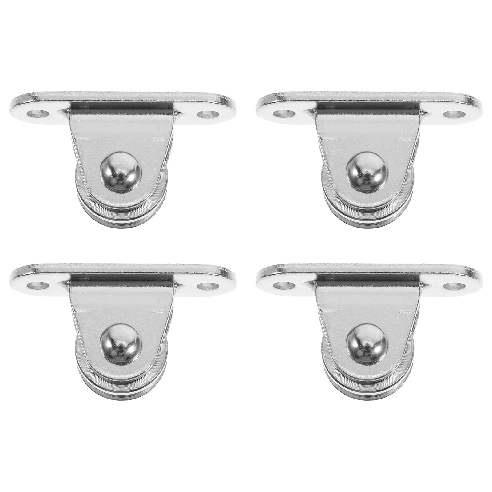 Worgeous 4PCS Small Pulley Block Silent Pulley Wheel Pulley Block ...